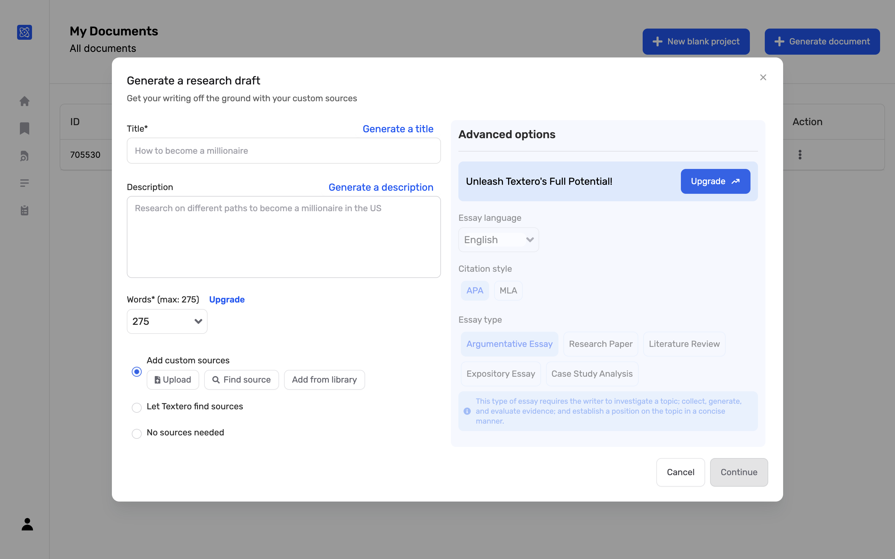 Textero AI